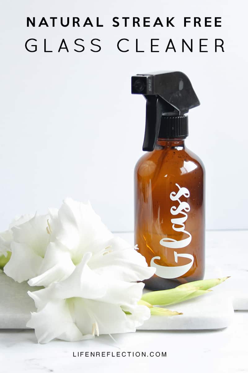 Homemade Streak-Free Glass Cleaner All Natural Recipe