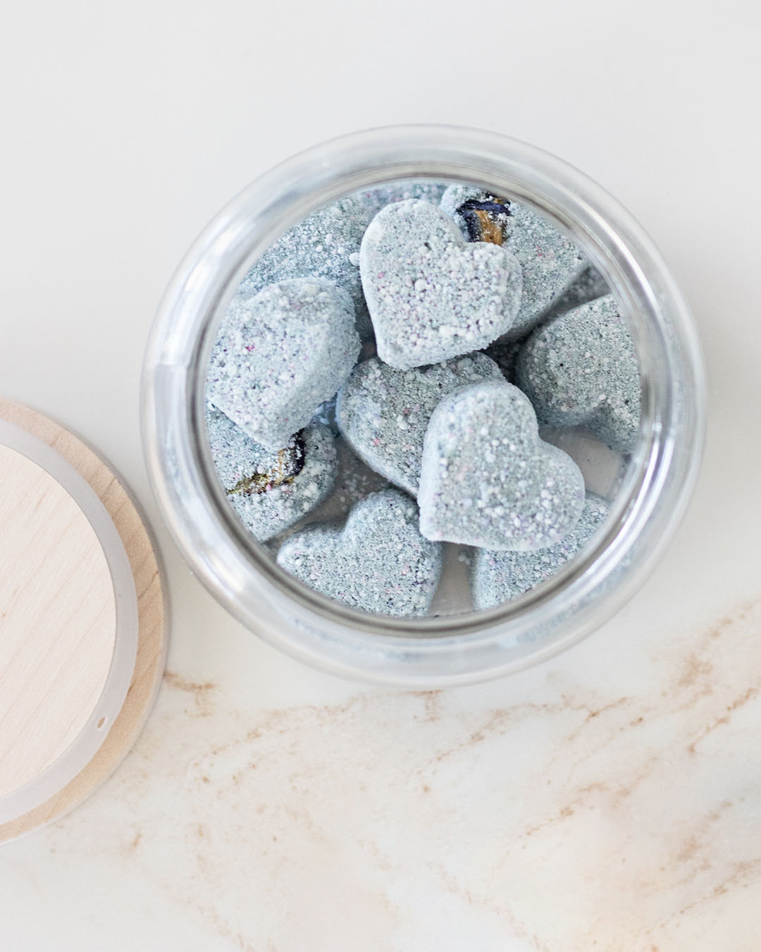 How To Make Natural Color Bath Tablets